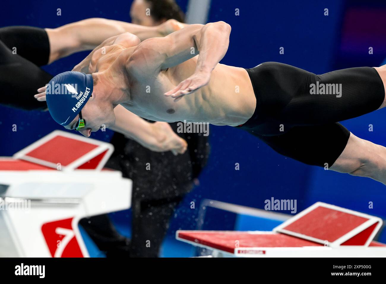 Paris, France. 03rd Aug, 2024. Maxime Grousset of France competes in ...