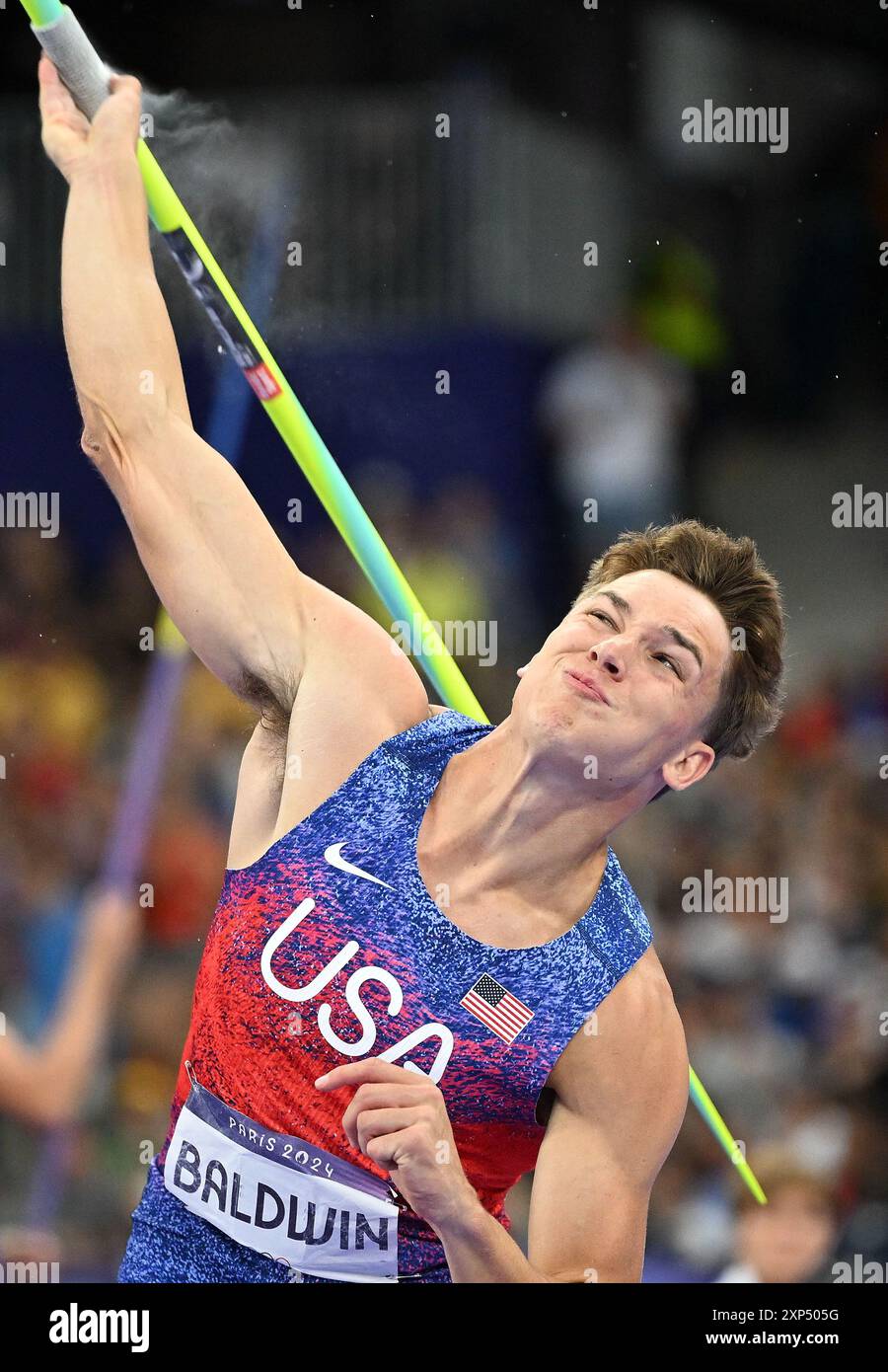 Paris, France. 3rd Aug, 2024. Heath Baldwin of the United States ...