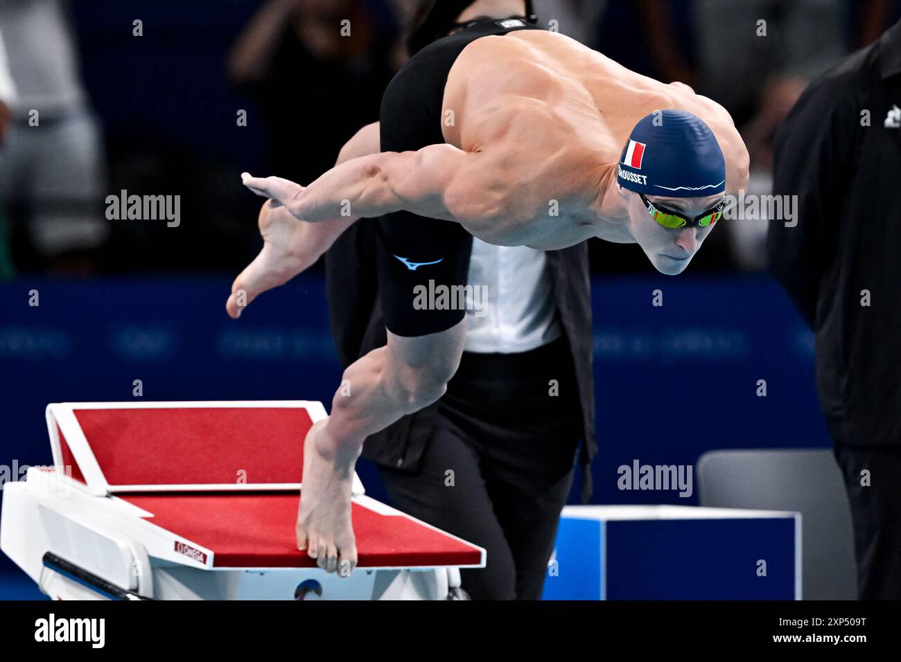 Paris, France. 03rd Aug, 2024. Maxime Grousset of France competes in ...