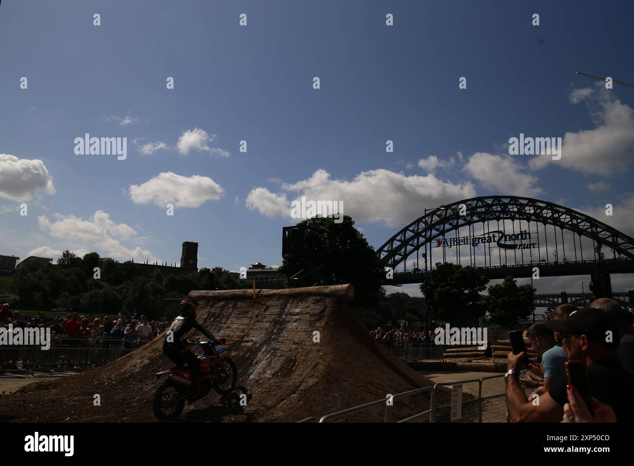 3rd August, 2024, Newcastle, UK. Motorcycle Motocross Red Bull Tyne ...