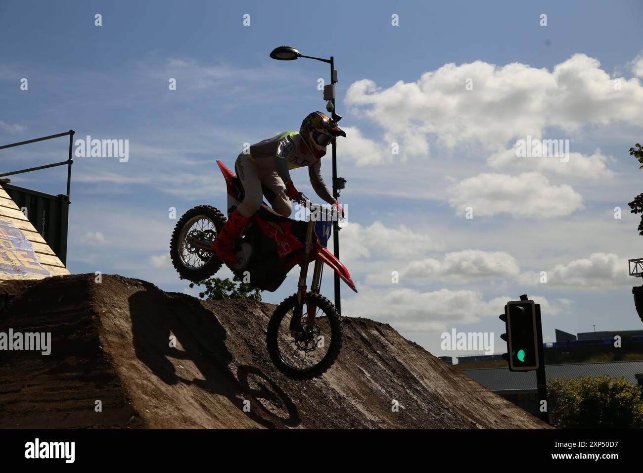 3rd August, 2024, Newcastle, UK. Motorcycle Motocross Red Bull Tyne ...