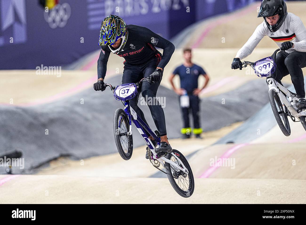 Paris, France. 01st Aug, 2024. PARIS, FRANCE - AUGUST 1: Kye Whyte of ...
