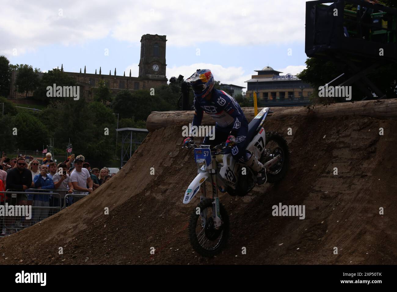 3rd August, 2024, Newcastle, UK. Motorcycle Motocross Red Bull Tyne ...