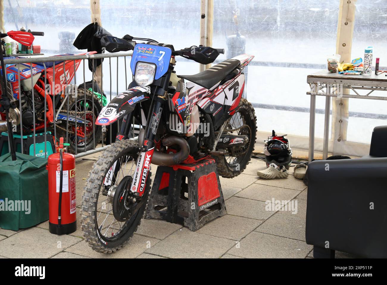 3rd August, 2024, Newcastle, UK. Motorcycle Motocross Red Bull Tyne ...