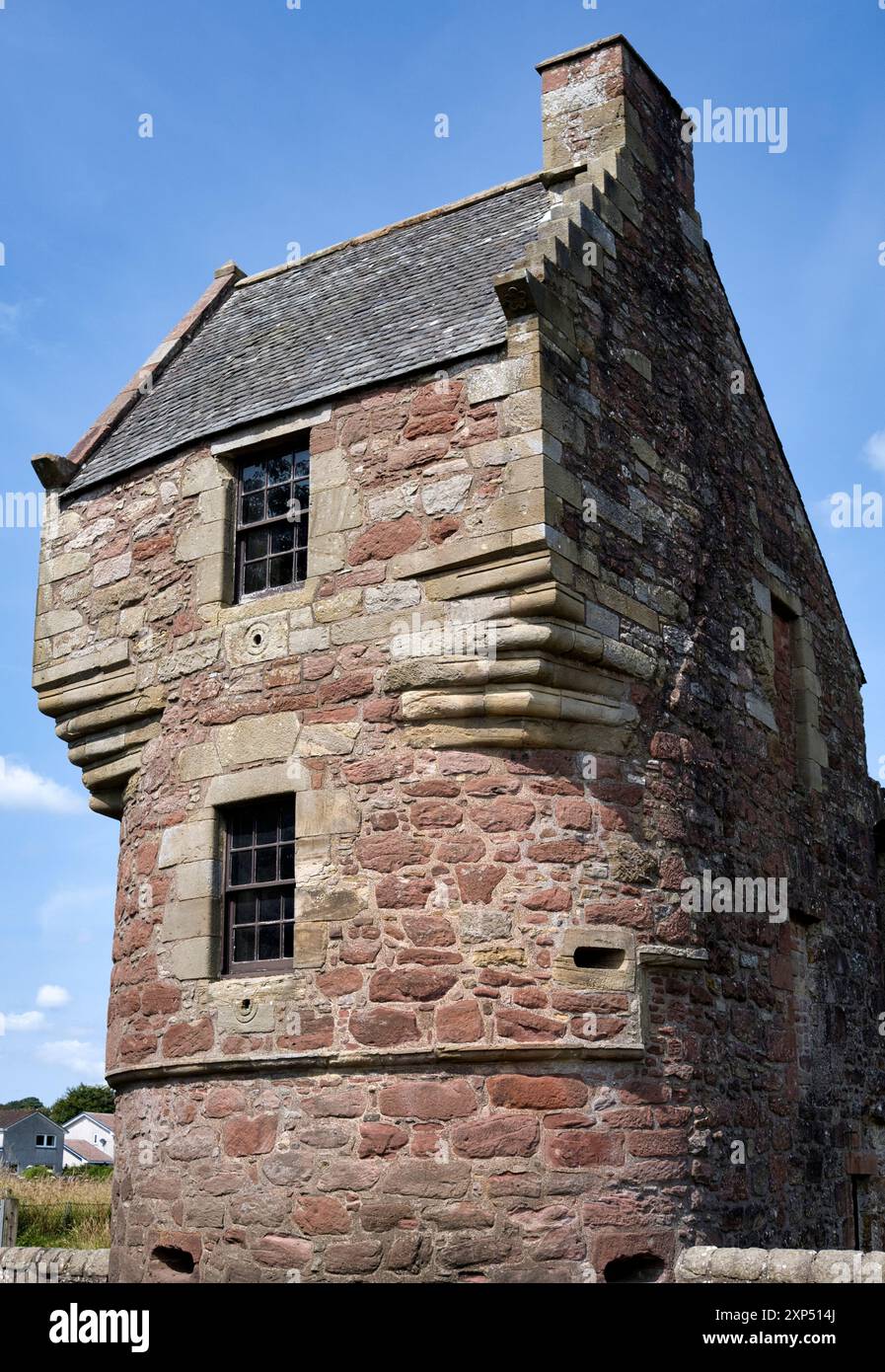The remains of Burleigh Castle, Scotland Stock Photo - Alamy