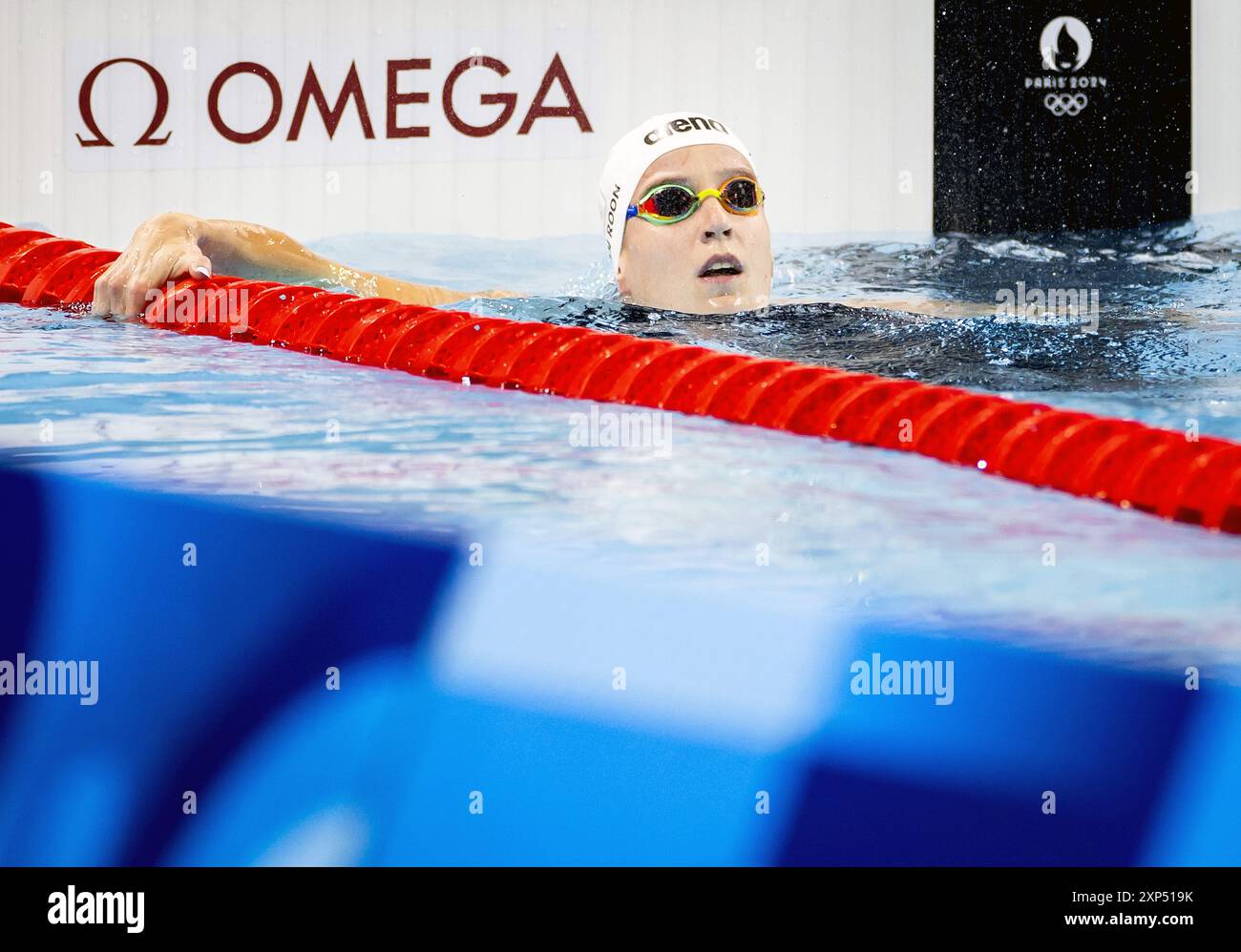PARIS - Valerie van Roon after the semi-final 50m freestyle during ...