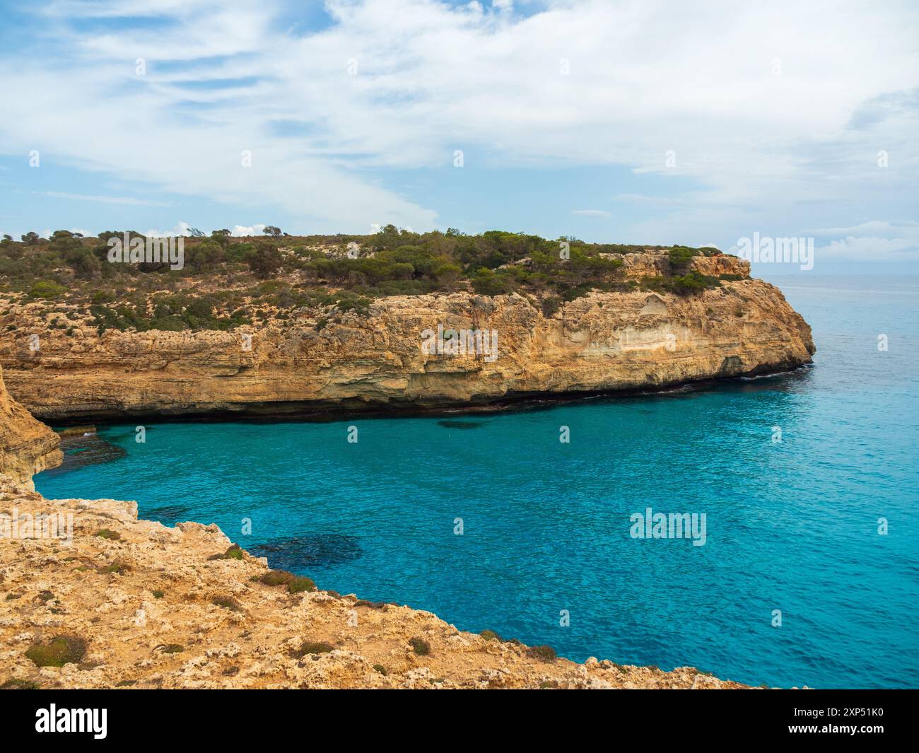 Cala Antena in Cales de Mallorca - picturesque cove in Mallorca ...