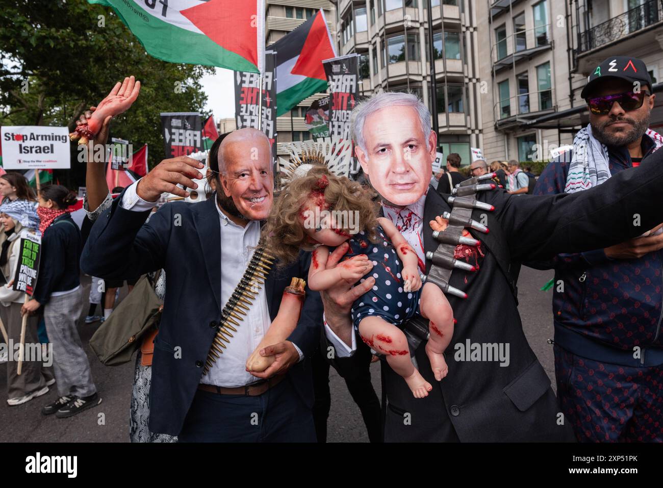 Benjamin netanyahu mask hi-res stock photography and images - Alamy