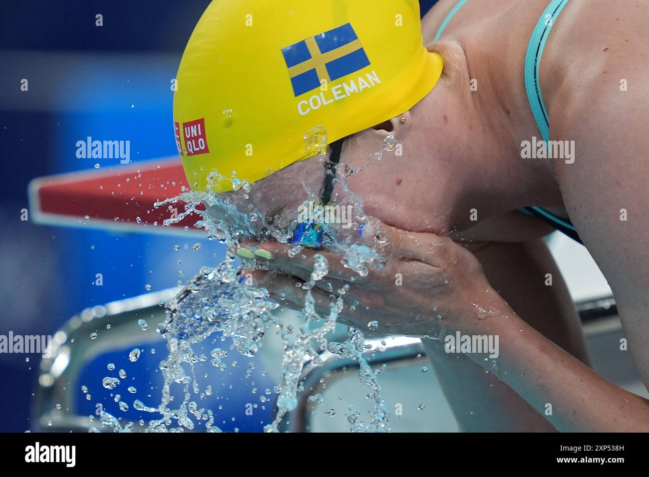 03 August 2024, Olympics, Paris 2024, swimming, 50 m freestyle, women ...