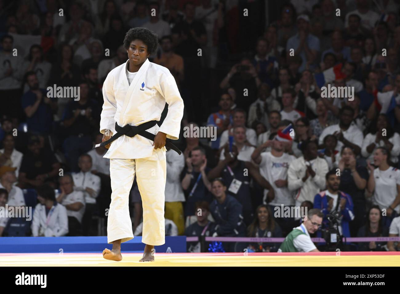 Paris, France. 3rd Aug 2024. GAHIE Marie Eve (FRA) vs POLLING Kim (ITA ...