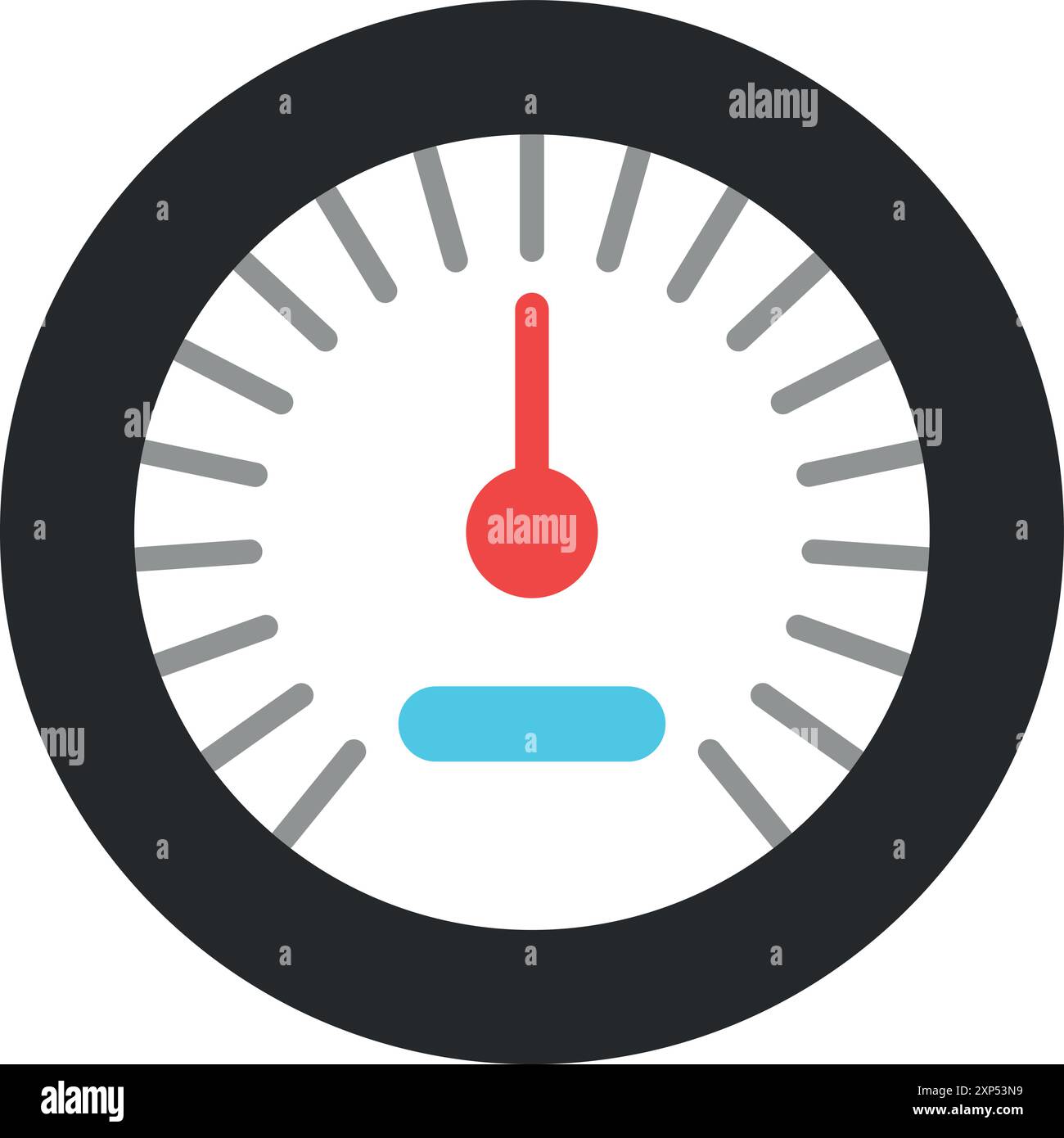 Speedometer color icon. Car control panel gauge Stock Vector Image ...