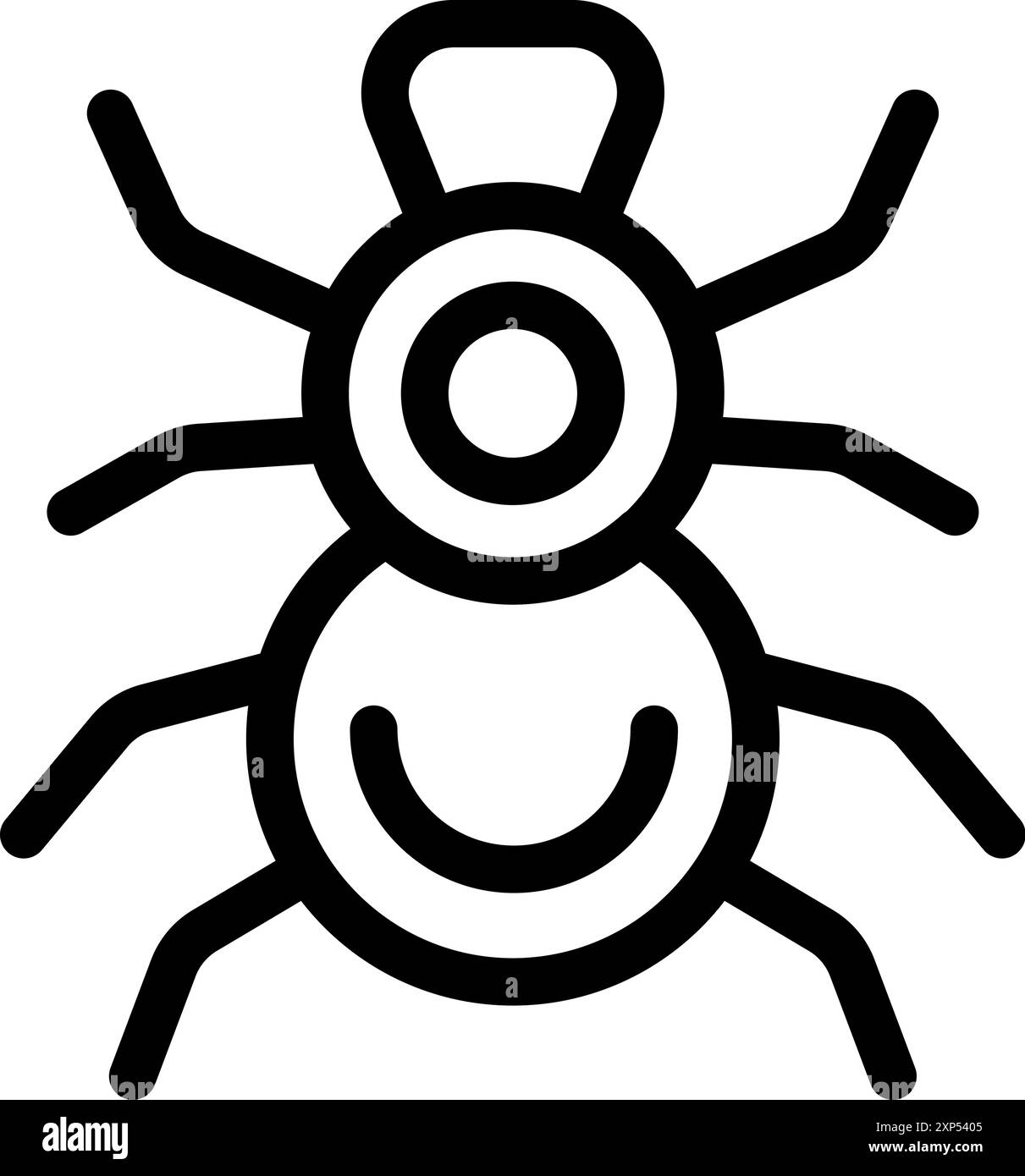 Happy cute cartoon spider waving Stock Vector Images - Alamy
