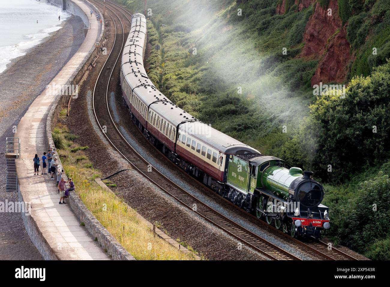 Pic by Mark Passmore Photography. 03/08/2024 The 61306 steam locomotive ...