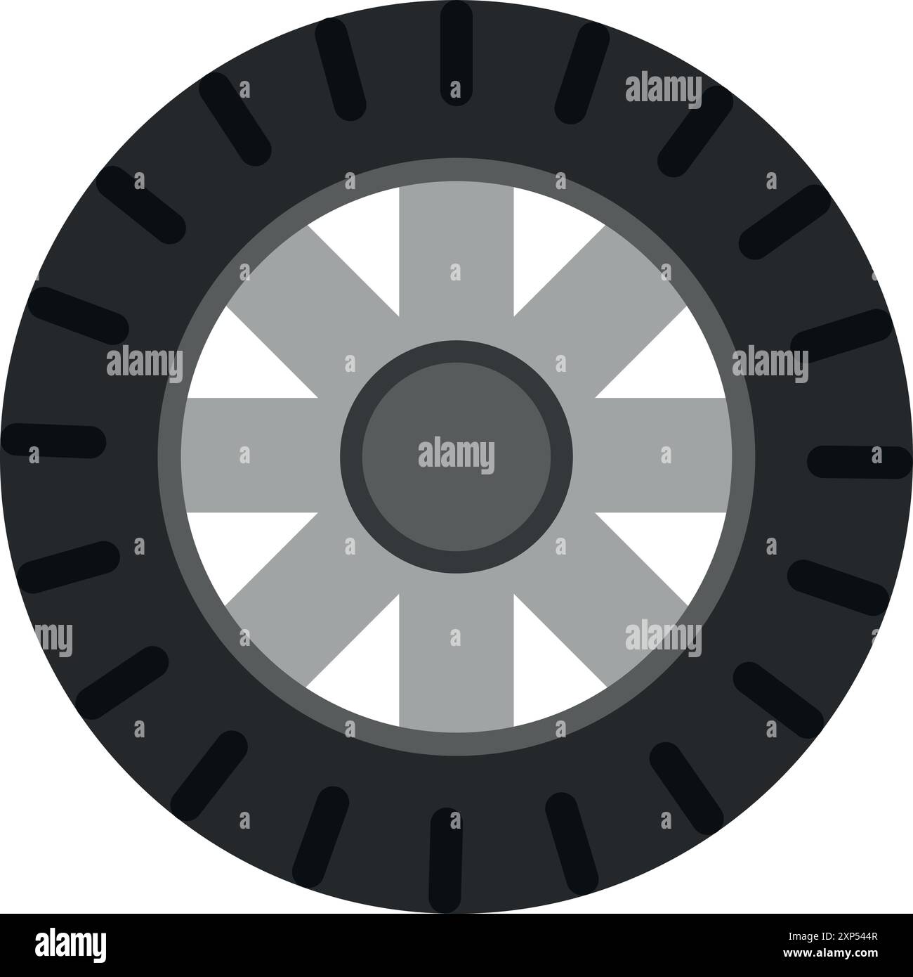 Car wheel color icon. Rubber tire rim Stock Vector Image & Art - Alamy