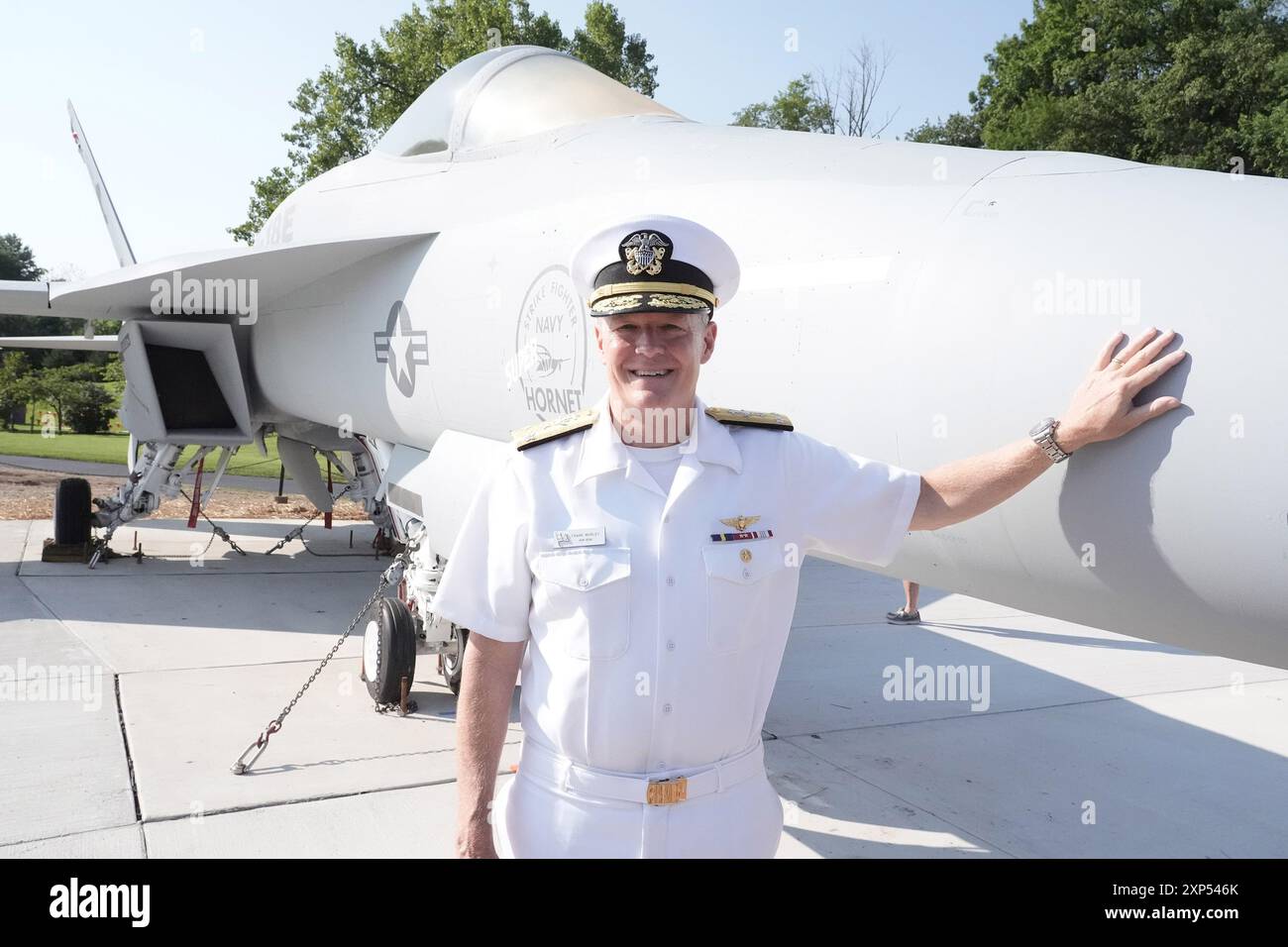 Kirkwood, United States. 03rd Aug, 2024. U.S. Navy Vice Admiral Francis ...