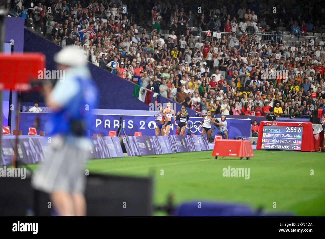 Paris, France. 03rd Aug, 2024. PARIS, FRANCE - AUGUST 3: Femke Bol of ...