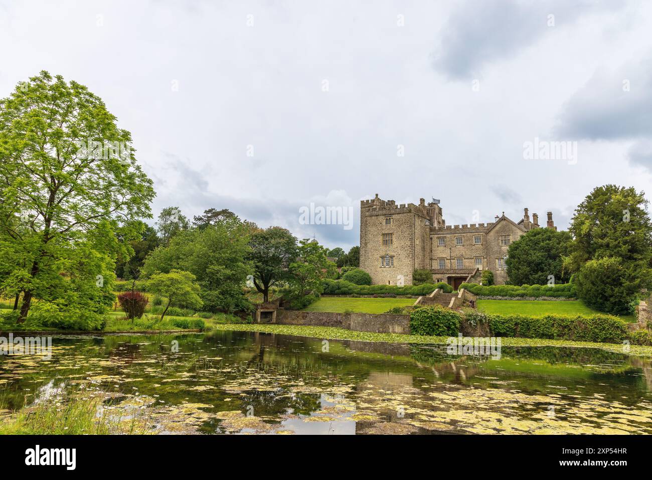 Historic Sizergh Castle and Garden at Helsington in the English county ...