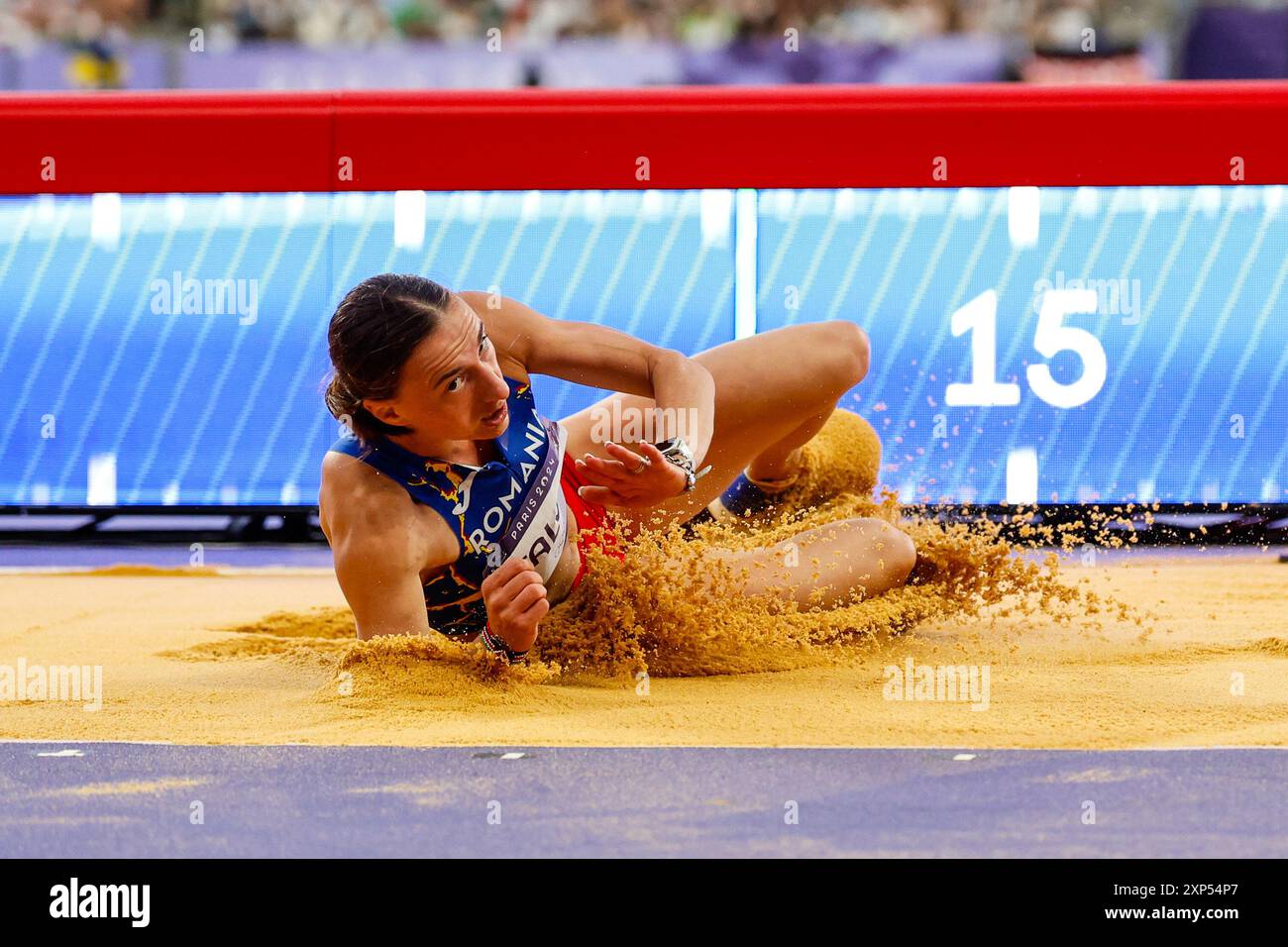Elena Andreea Talos of Romania competes during the Women's Triple Jump ...