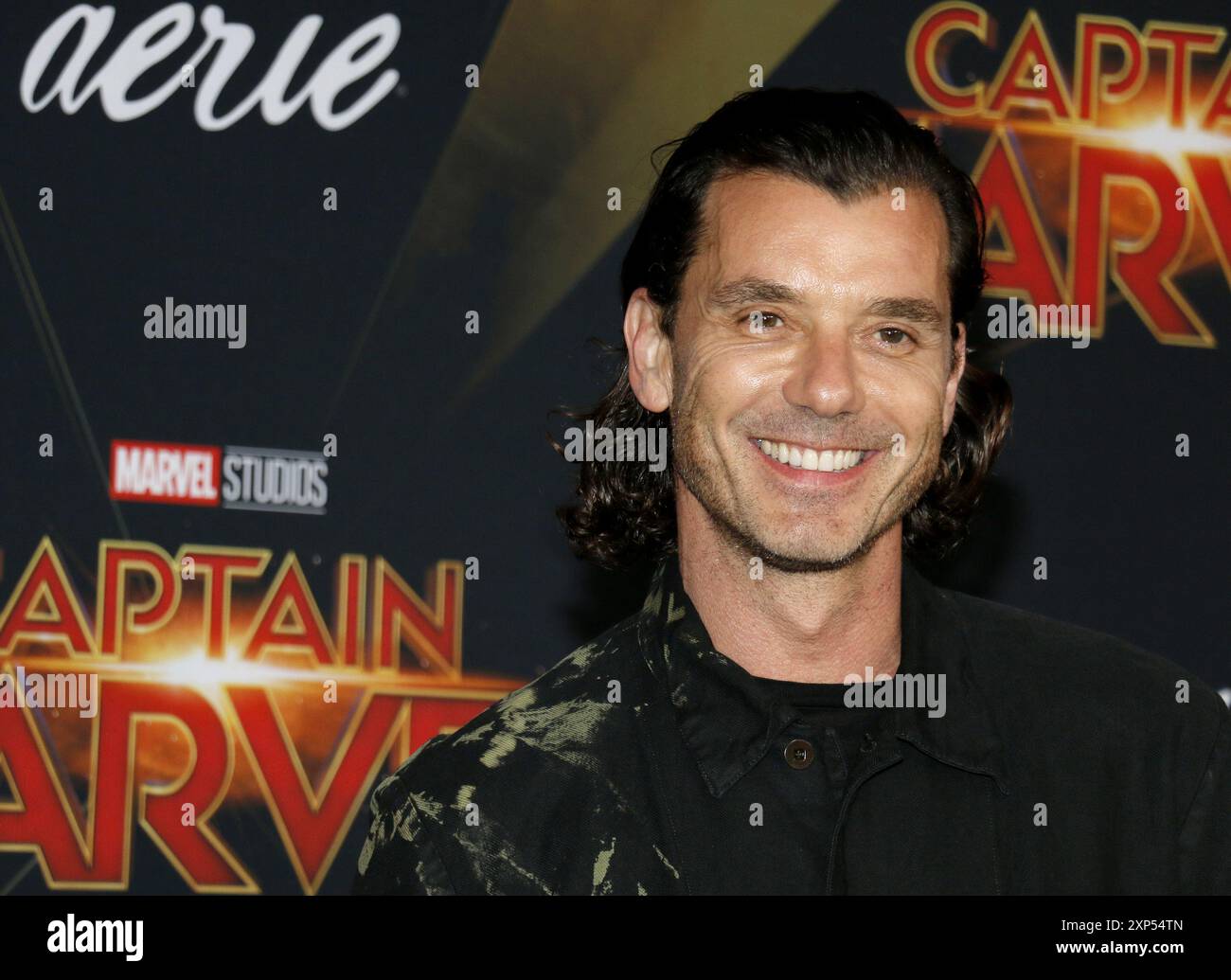Gavin Rossdale at the World premiere of 'Captain Marvel' held at the El ...