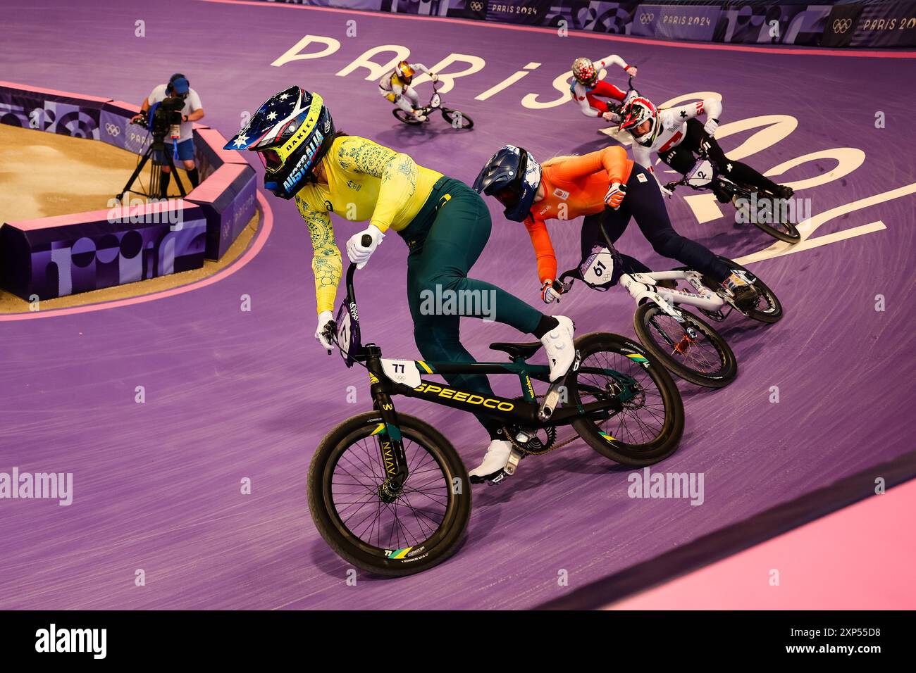 Paris, France, 2 August, 2024. Saya Sakakibara of Australia racing ...