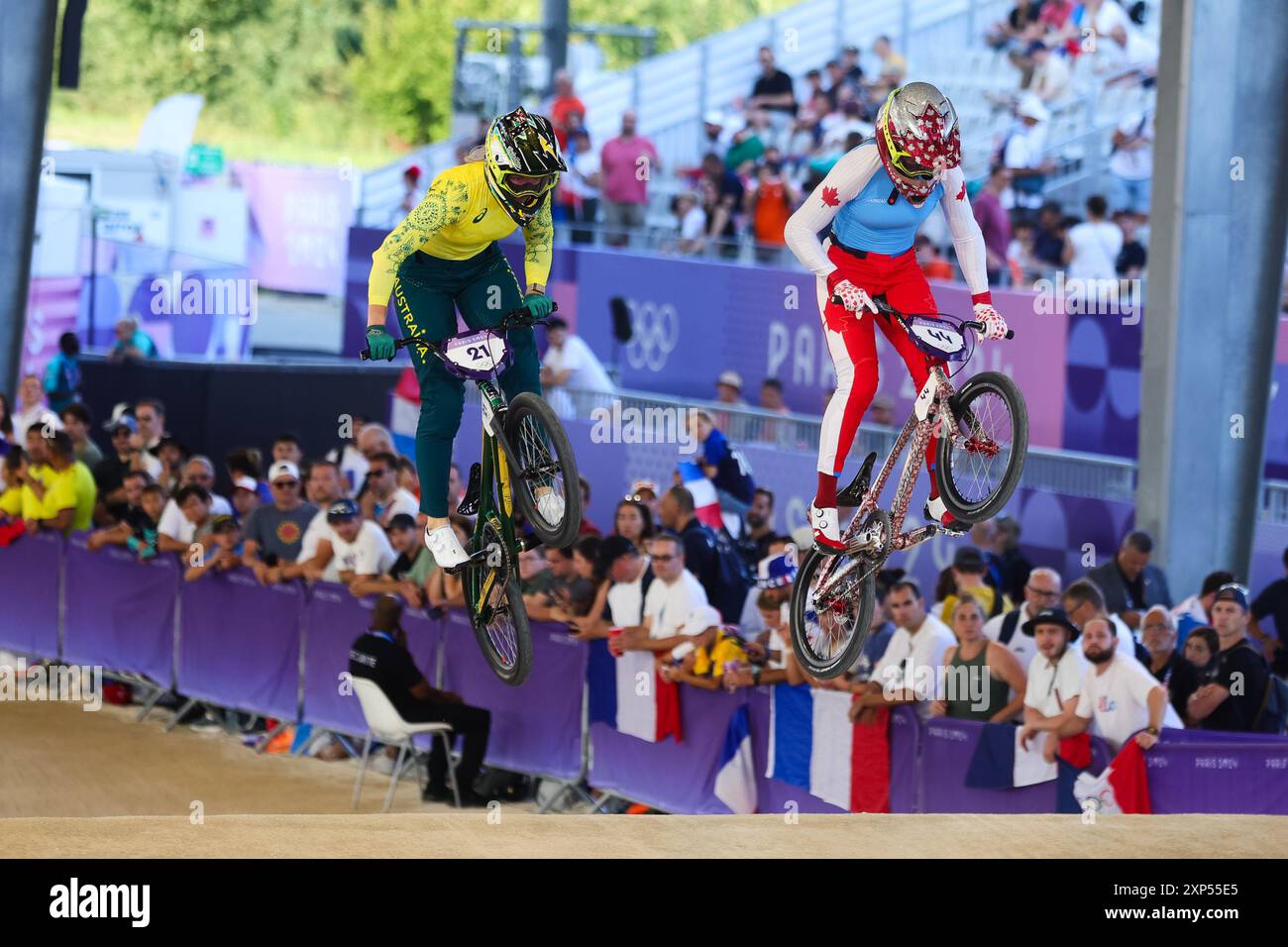 Paris, France, 2 August, 2024. Lauren Reynolds of Australia and Molly ...