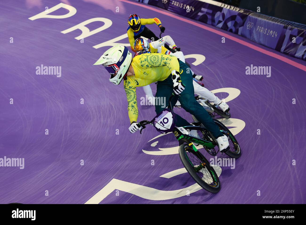Paris, France, 2 August, 2024. Isaac Kennedy of Australia racing during ...