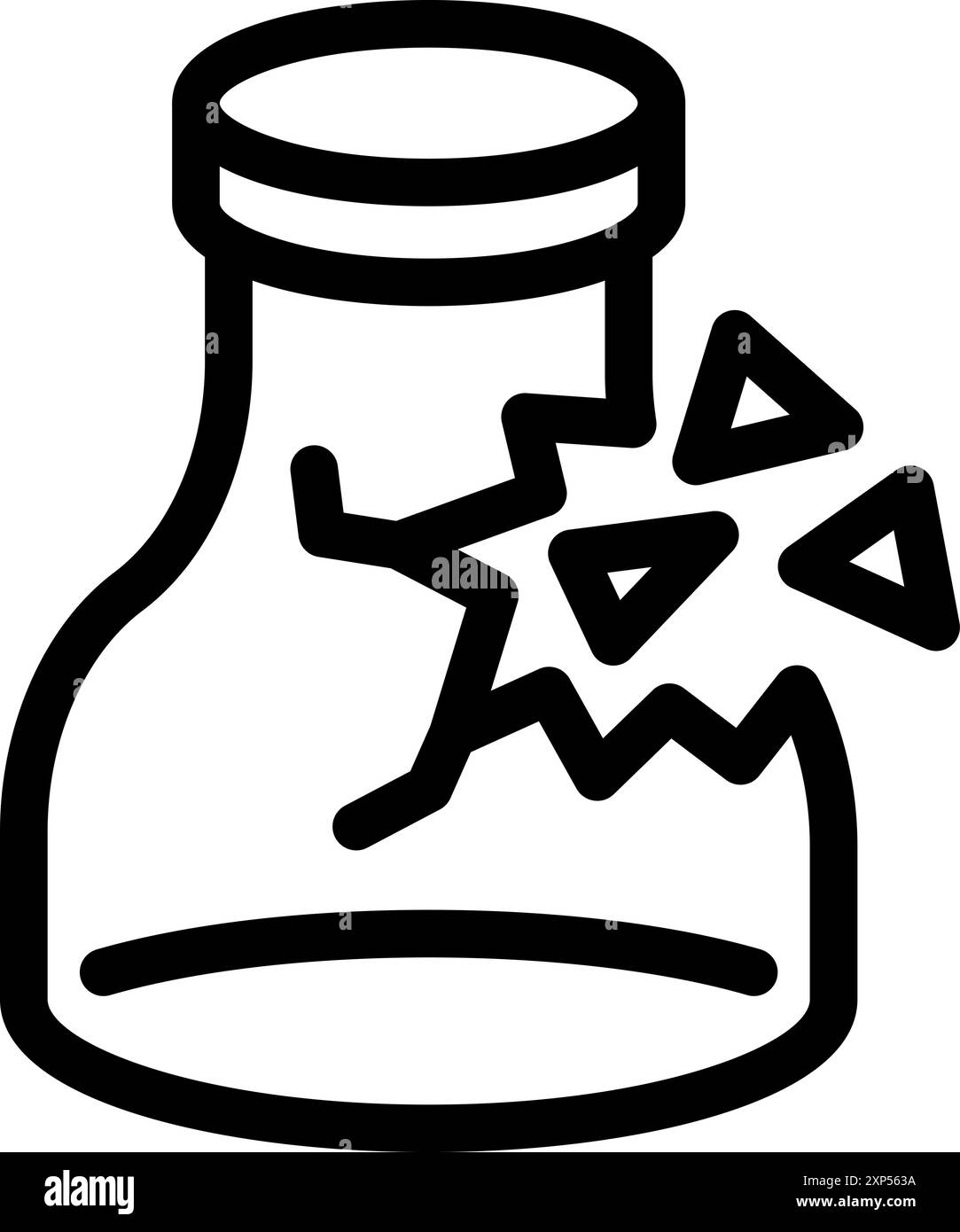 Hazard danger debris waste Black and White Stock Photos & Images - Alamy