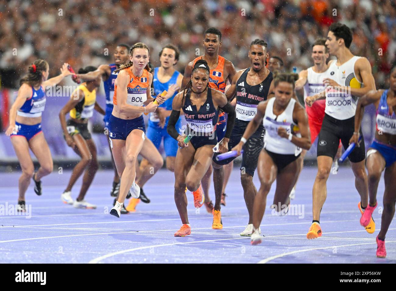 Paris, France. 03rd Aug, 2024. PARIS, FRANCE - AUGUST 3: Isaya Klein ...