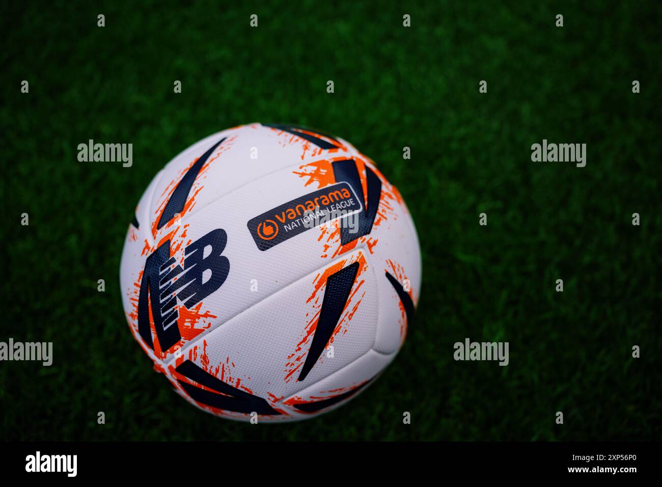 Vanarama National League New Balance Football Stock Photo - Alamy