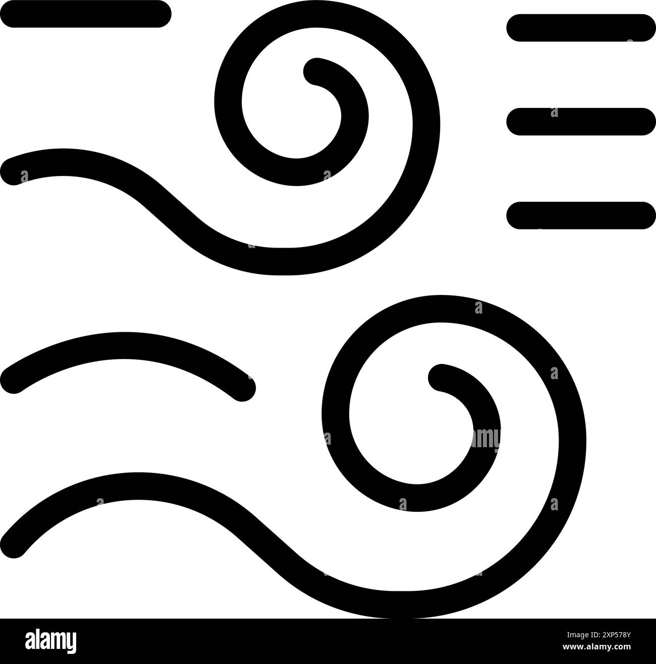 Gale force wind Stock Vector Images - Alamy