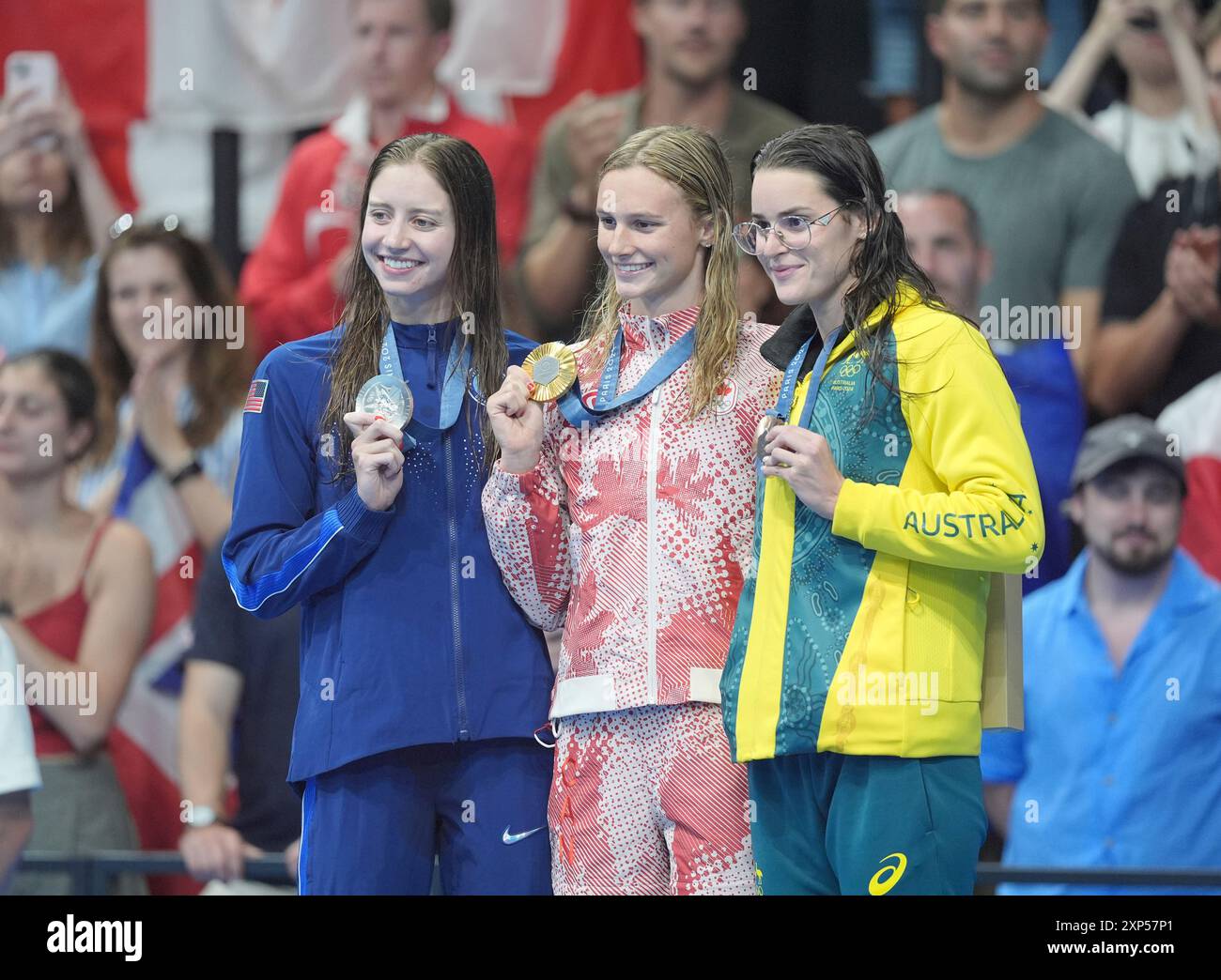 DOUGLASS Kate of USA, silver, McINTOSH Summer of Canada, gold, and ...