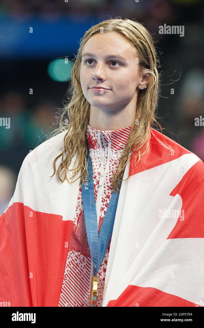 03 August 2024, Olympics, Paris 2024, swimming, women, 200 m medley ...