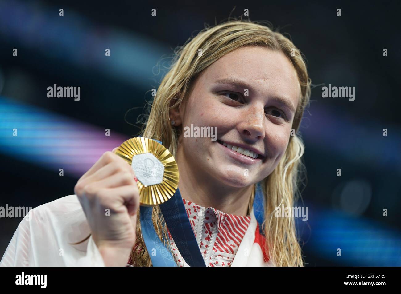 03 August 2024, Olympics, Paris 2024, swimming, women, 200 m medley ...