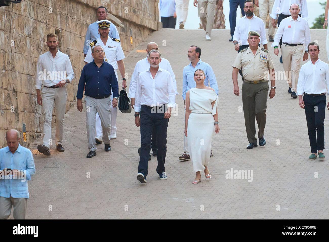August 3, 2024, Palma, Balearic Islands, Spain: King Felipe VI of Spain ...