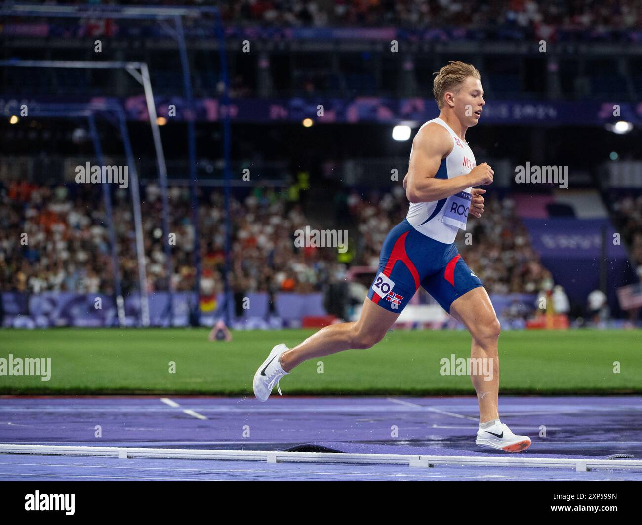 ROOTH Markus (Norwegen), 1500 Meter Lauf im Zehnkampf, auf dem Weg zum ...