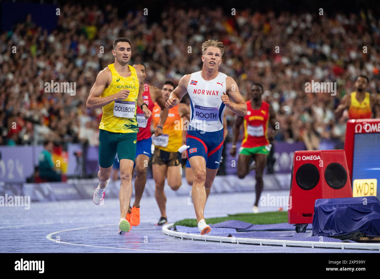 ROOTH Markus (Norwegen), 1500 Meter Lauf im Zehnkampf, auf dem Weg zum ...