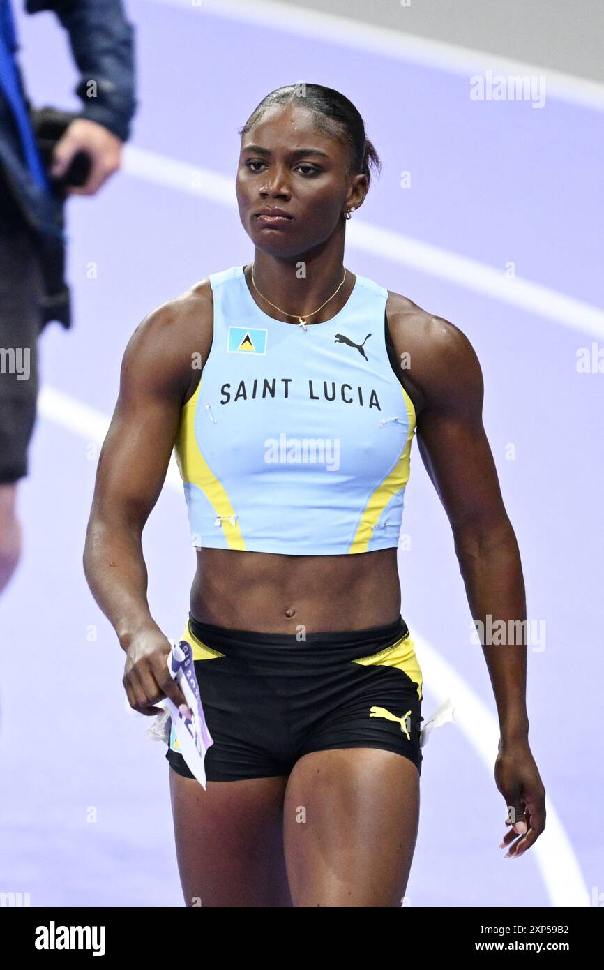 Alfred 100m final paris hi-res stock photography and images - Alamy