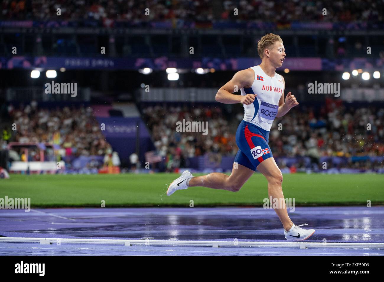 ROOTH Markus (Norwegen), 1500 Meter Lauf im Zehnkampf, auf dem Weg zum ...