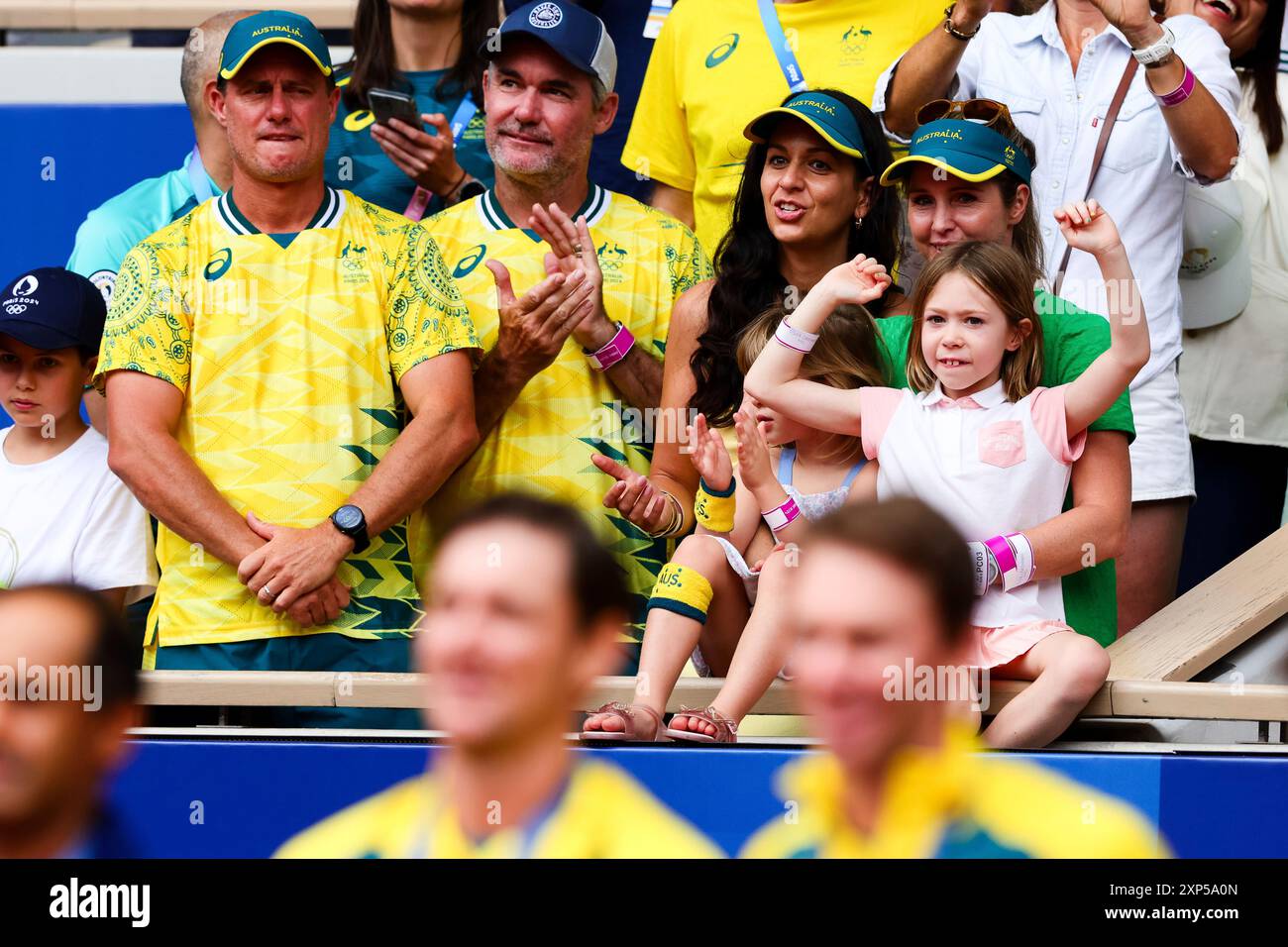 PARIS, FRANCE - AUGUST 03: Matthew Eden and John Peers of Australia ...