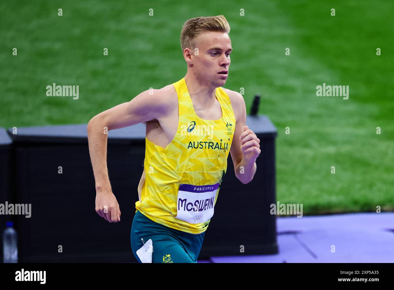 Paris, France, 3 August, 2024. Stewart McSweyn of Australia competing ...