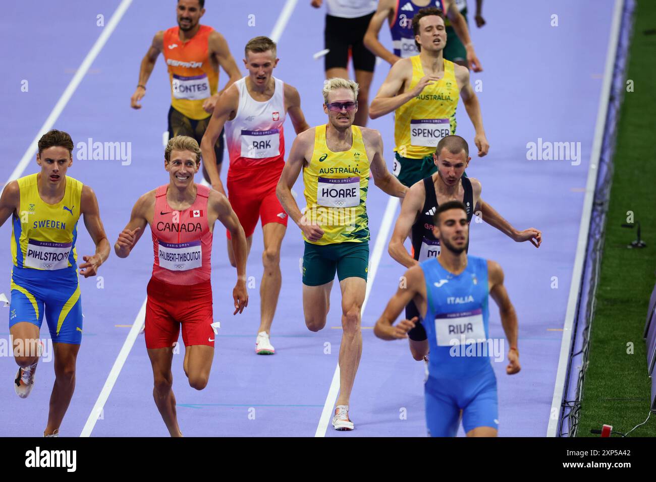 Paris, France, 3 August, 2024. Oliver Hoare and Adam Spencer of ...