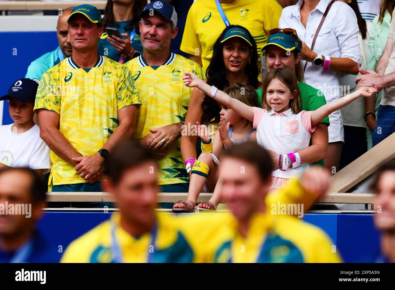 PARIS, FRANCE - AUGUST 03: Matthew Eden and John Peers of Australia ...