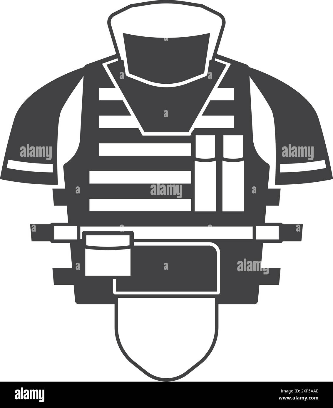 Individual integrated fighting system. Military pocket vest Stock ...
