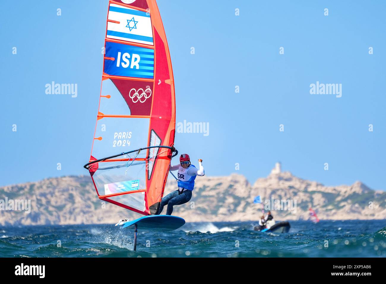Paris, France. 3rd Aug 2024. Sharon Kantor (Israel), Sailing, Women's ...