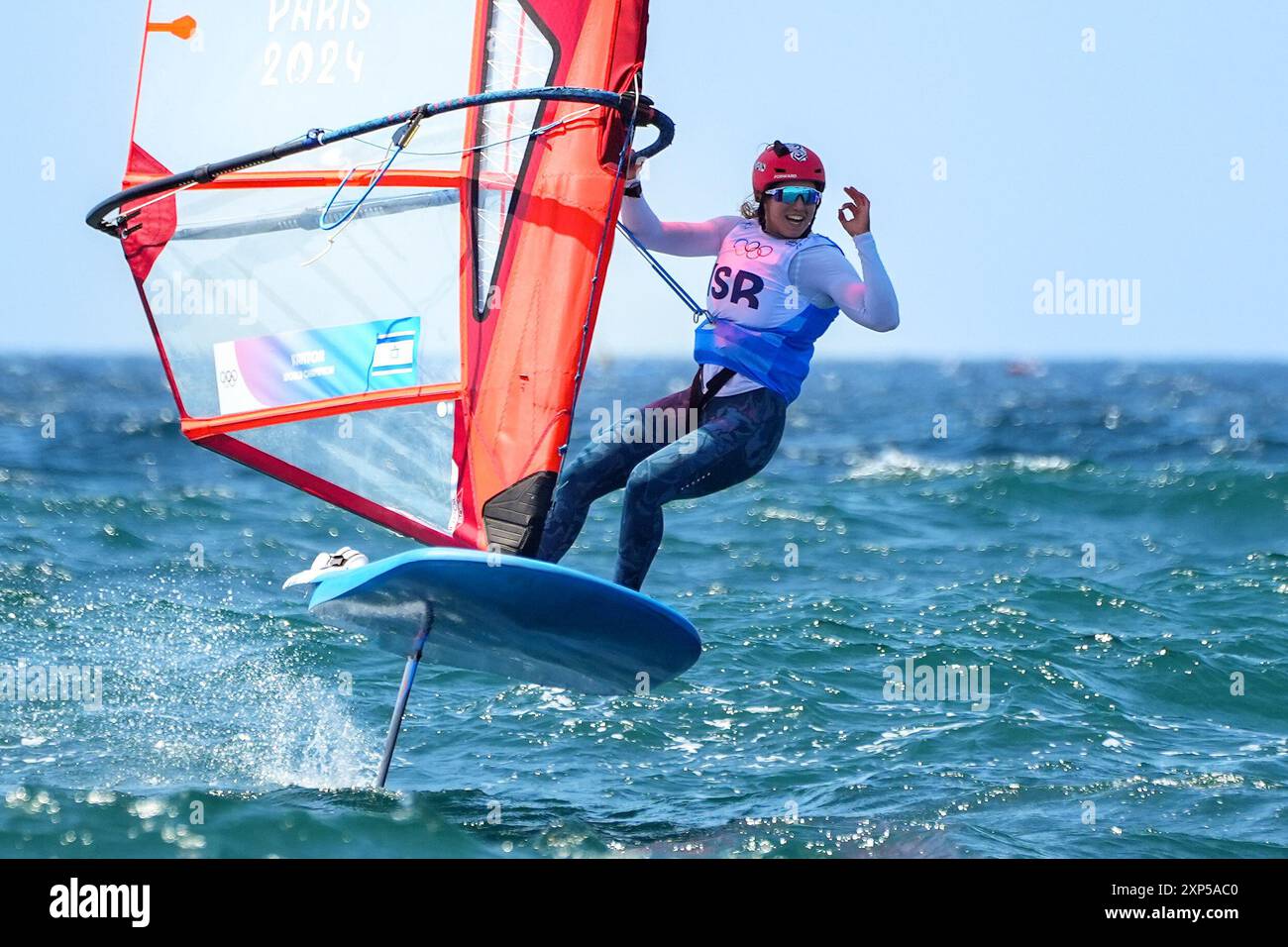 Paris, France. 3rd Aug 2024. Sharon Kantor (Israel), Sailing, Women's ...