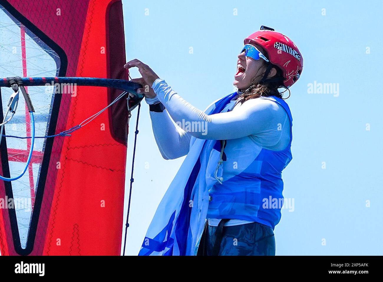 Paris, France. 3rd Aug 2024. Sharon Kantor (Israel), Sailing, Women's ...