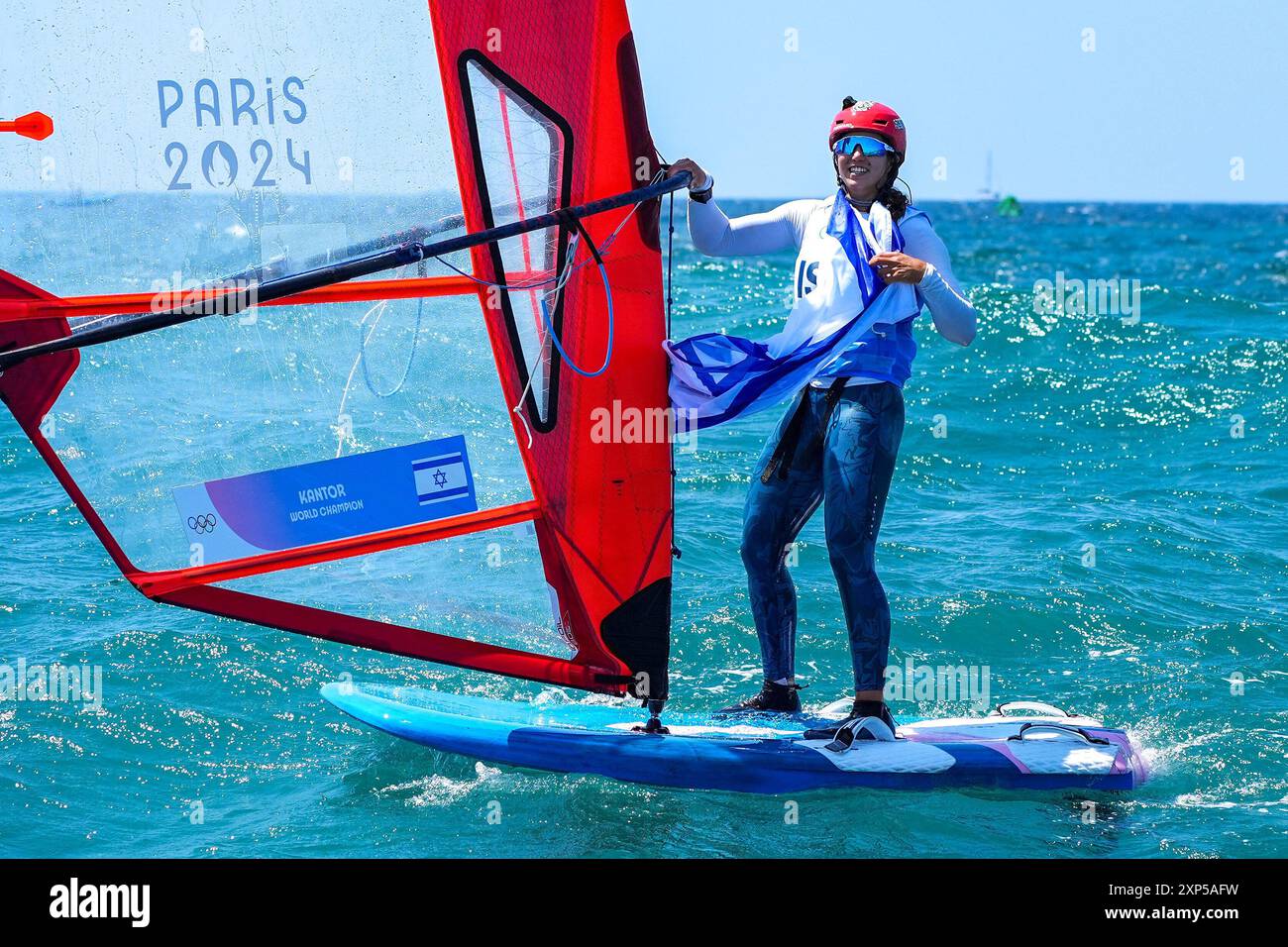 Paris, France. 3rd Aug 2024. Sharon Kantor (Israel), Sailing, Women's ...