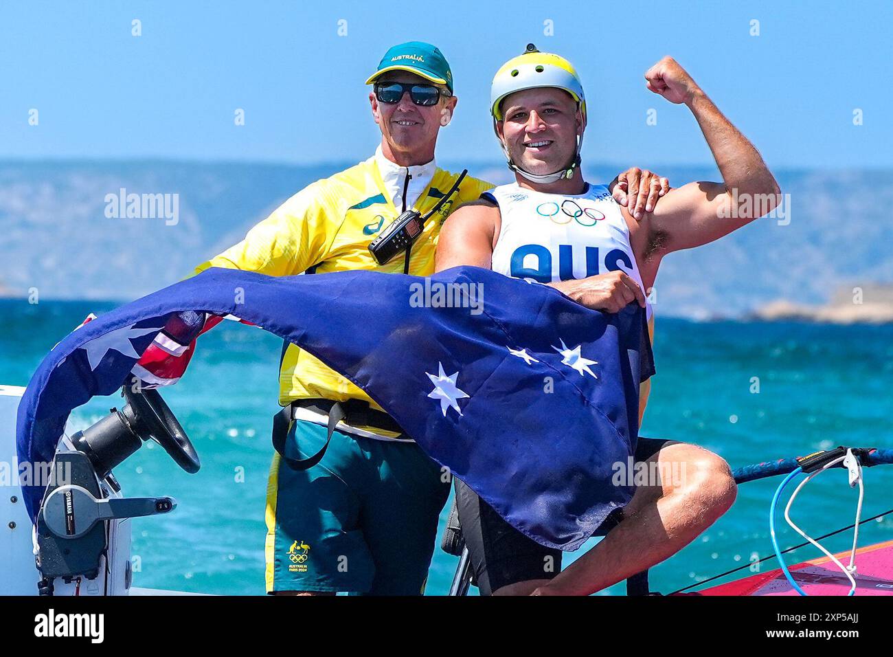 Paris, France. 3rd Aug 2024. Grae Morris (Australia), Sailing, Men's ...