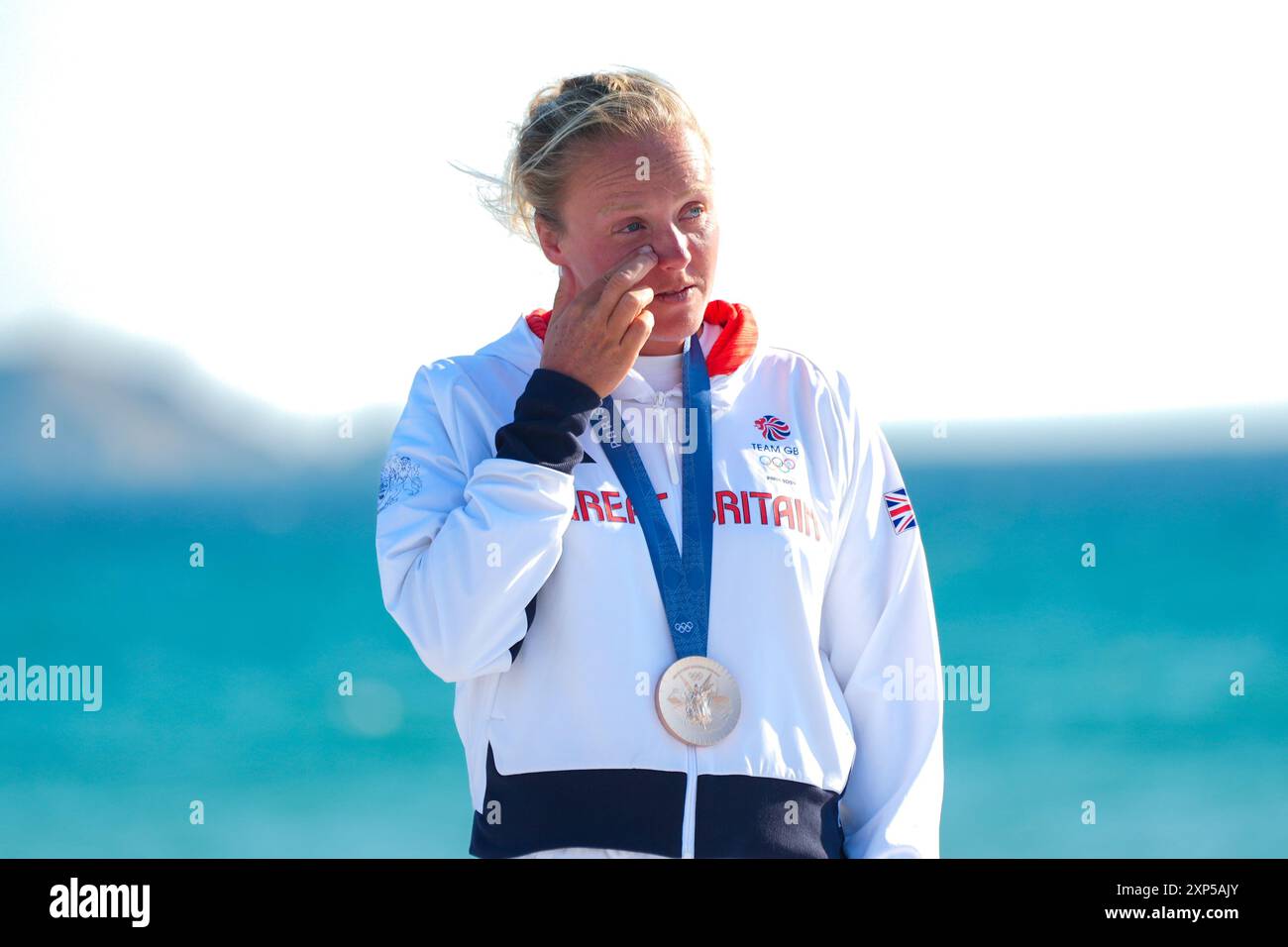 Paris, France. 3rd Aug 2024. Emma Wilson (Great Britain) Bronze medal ...