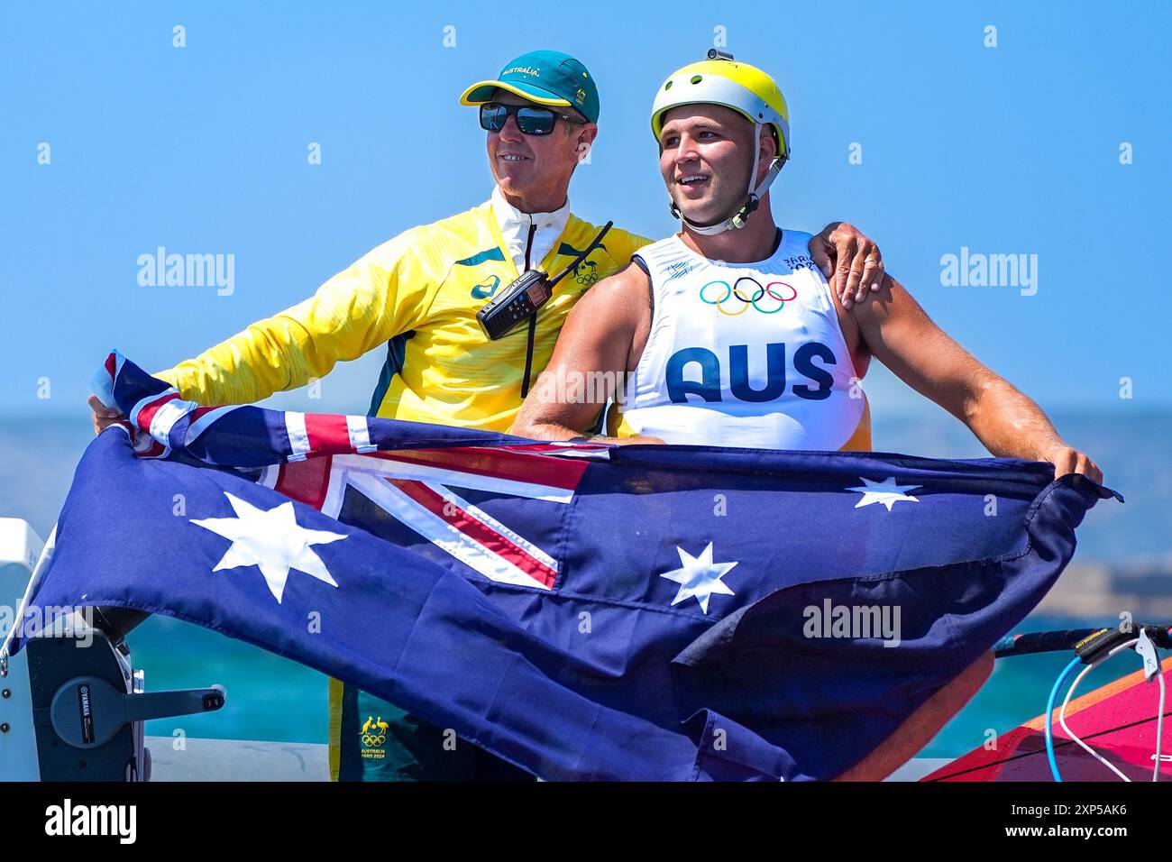 Paris, France. 3rd Aug 2024. Grae Morris (Australia), Sailing, Men's ...